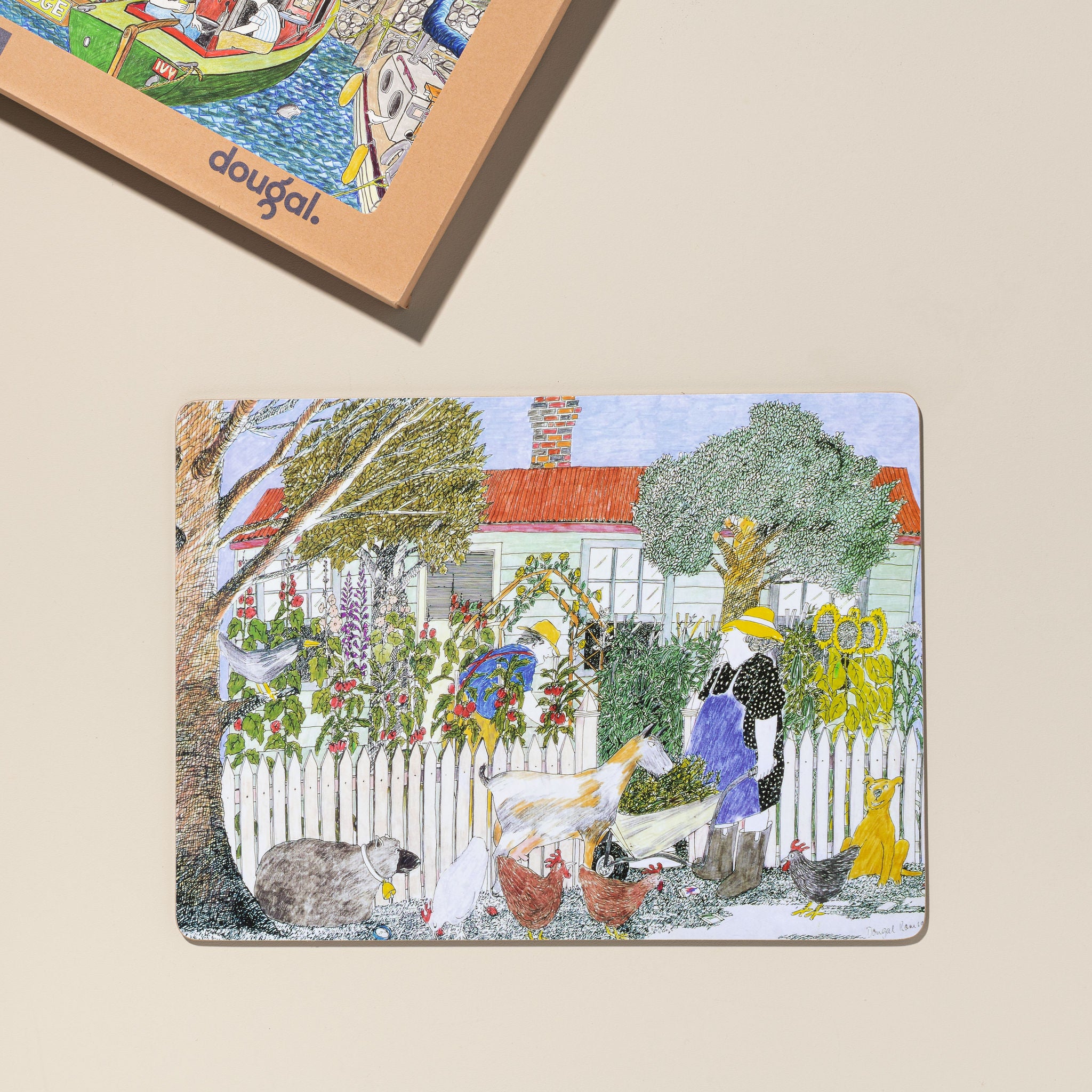 Dougal Single Placemat - In the Garden