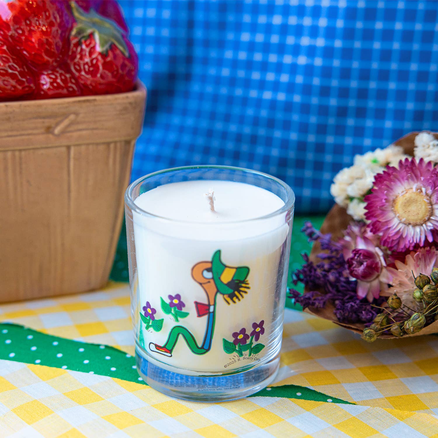 Richard Scarry Candle - Lowly Worm (Bergamot) – Dougal