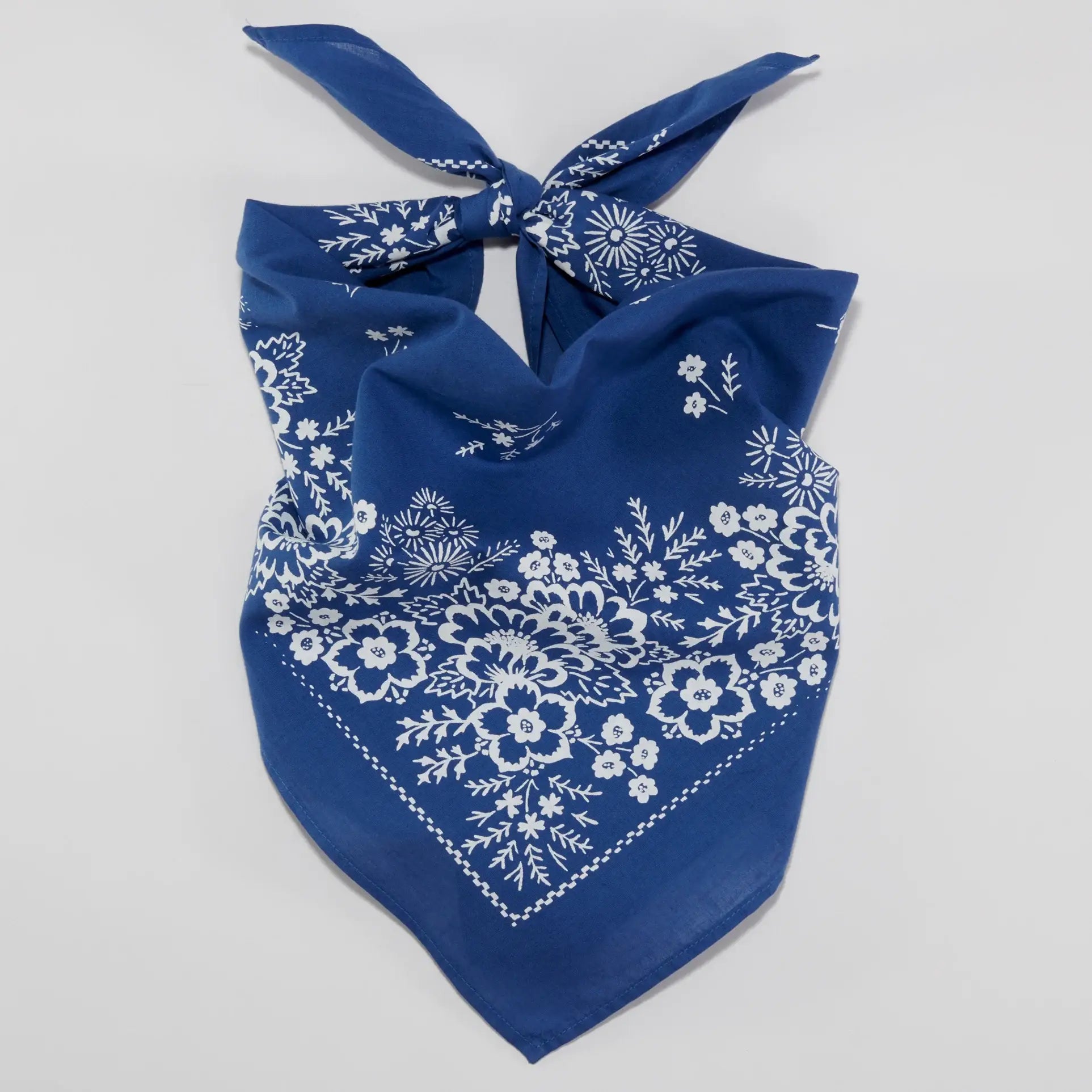 Cotton Field Bandana | Azure Blue – Dougal
