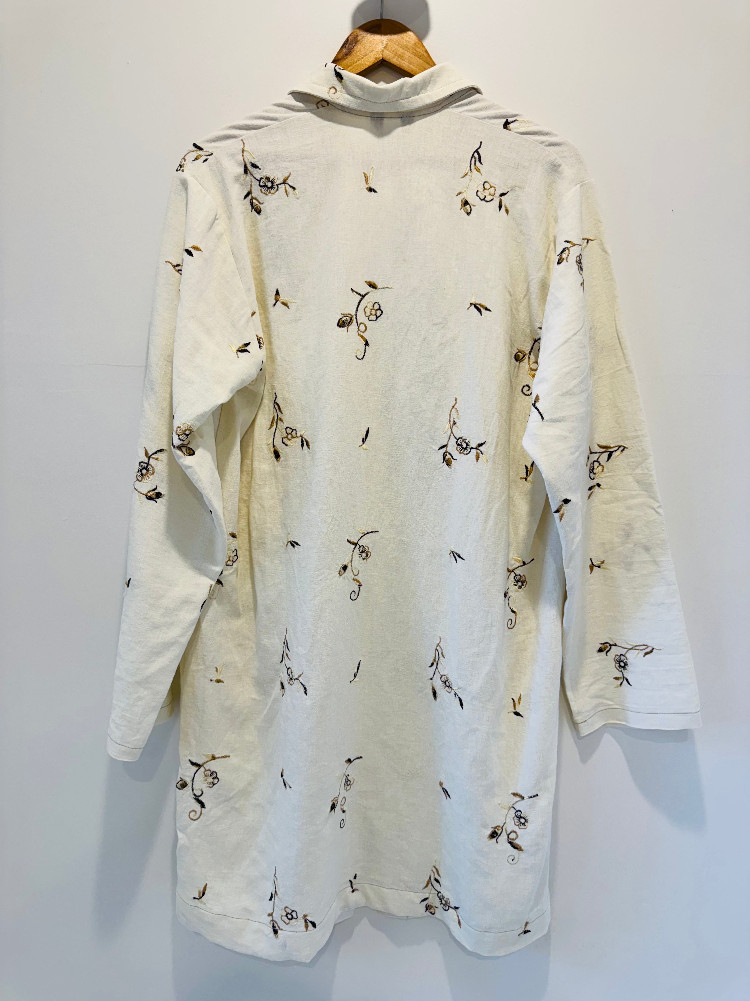 Hand Made Camas Studio Embroidered Shirt Dress – Dougal